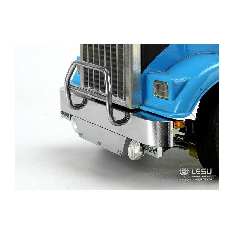TRACTOR METAL FRONT BUMPER W/ LEDS GW-K020 AUSSIE | SemiJoe R/C Truck Shop