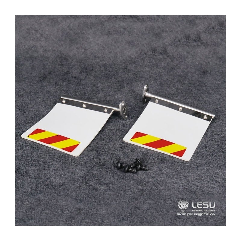 TRACTOR TRAILER MUD FLAPS WHITE W/ METAL HANGERS GW-K003 WHITE ...