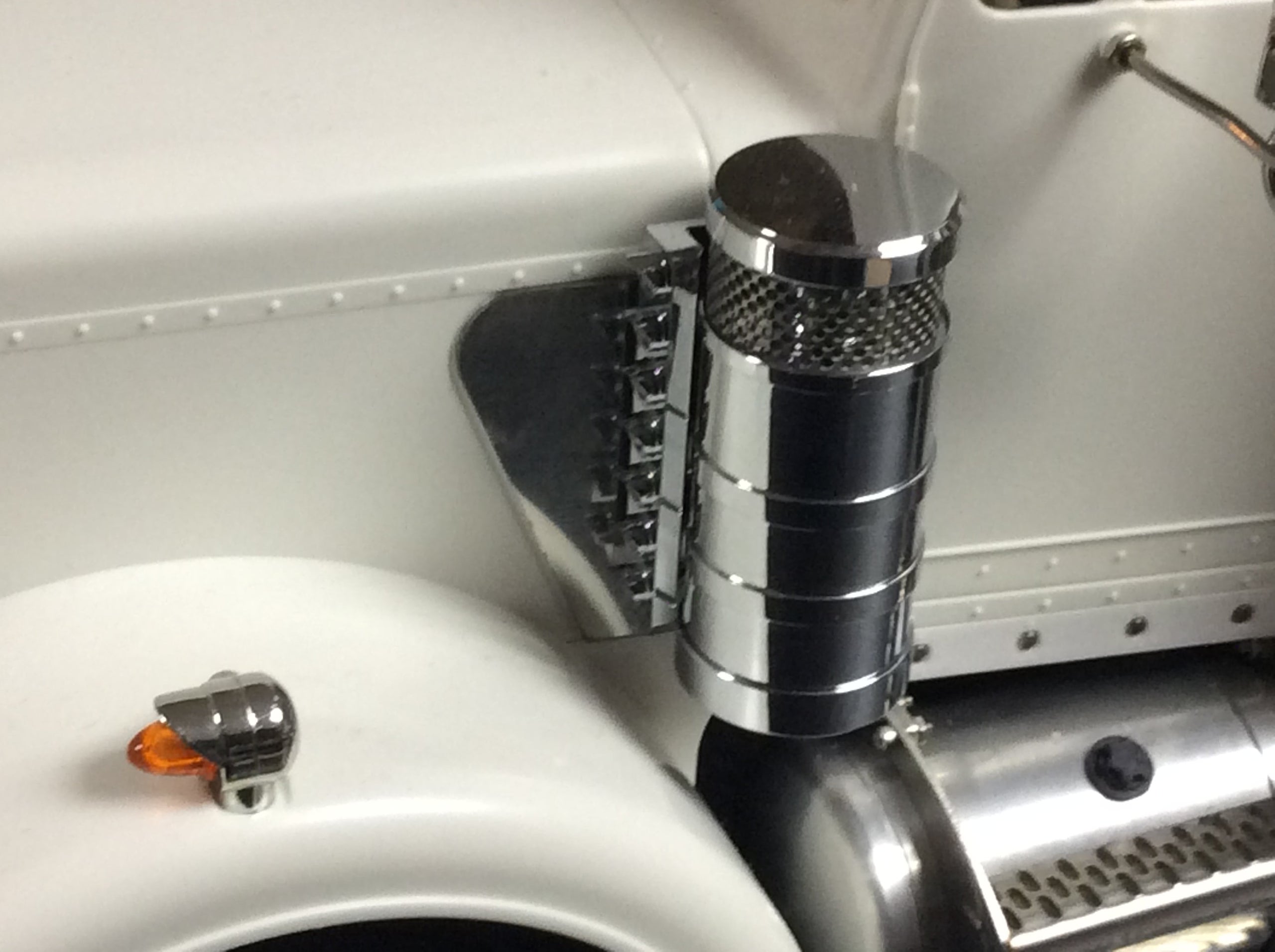 JTS air cleaner hole steel block off plates king grand hauler | SemiJoe ...