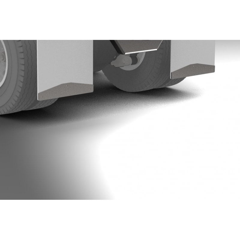 JTS tractor trailer mud flap weight protectors | SemiJoe R/C Truck Shop